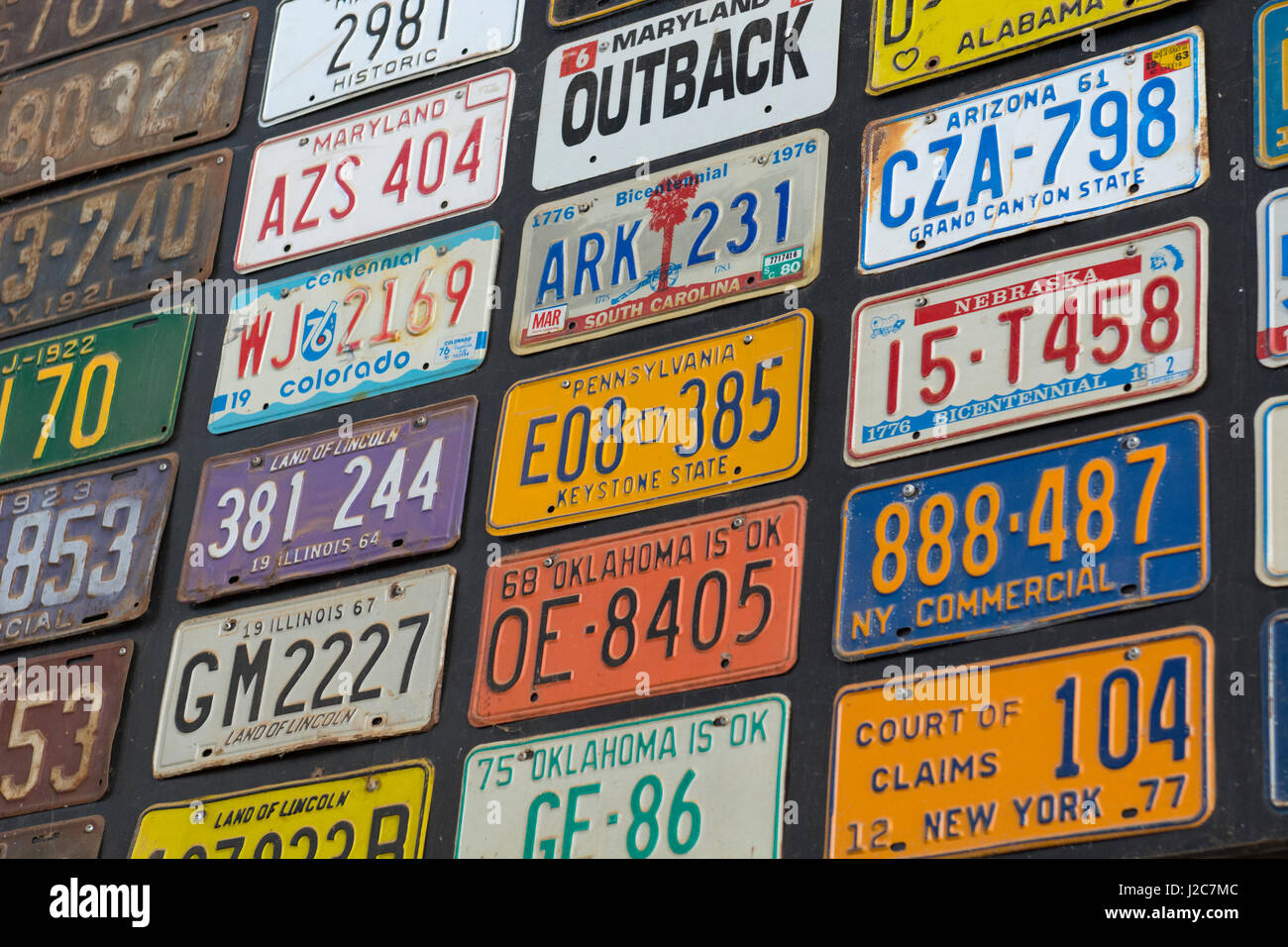 Australia, Alice Springs. National Road Transport Hall of Fame. Display ...