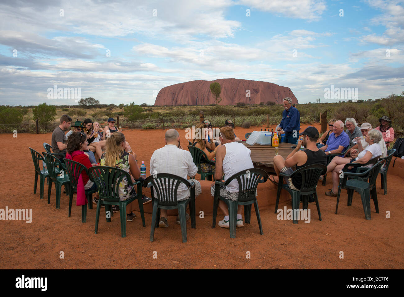 Australia, Uluru-Kata Tjuta National Park. Uluru, aka Aires Rock ...