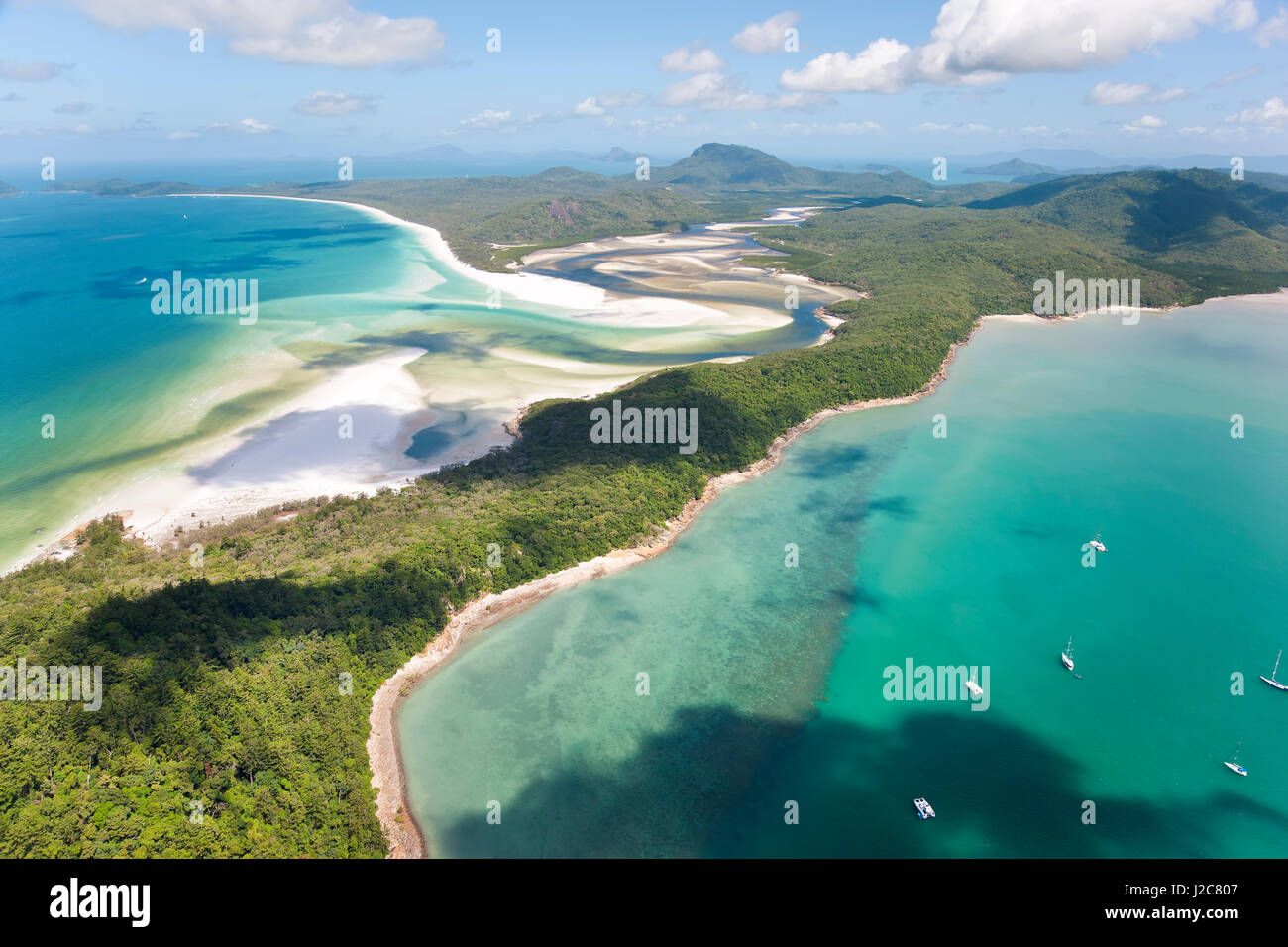 Hill inlet Whitsunday Islands, Queensland, Australia Stock Photo - Alamy