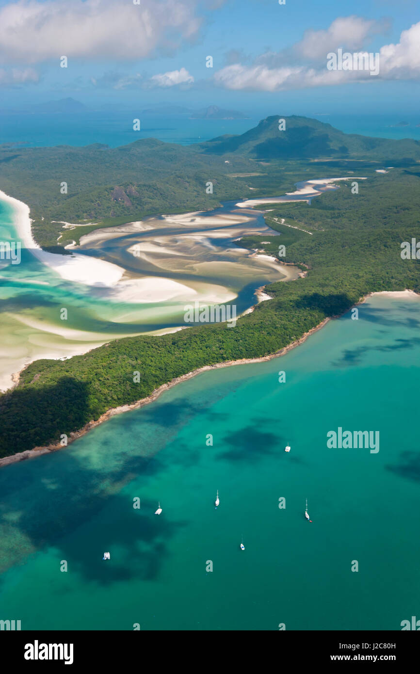 Hill inlet Whitsunday Islands, Queensland, Australia Stock Photo - Alamy