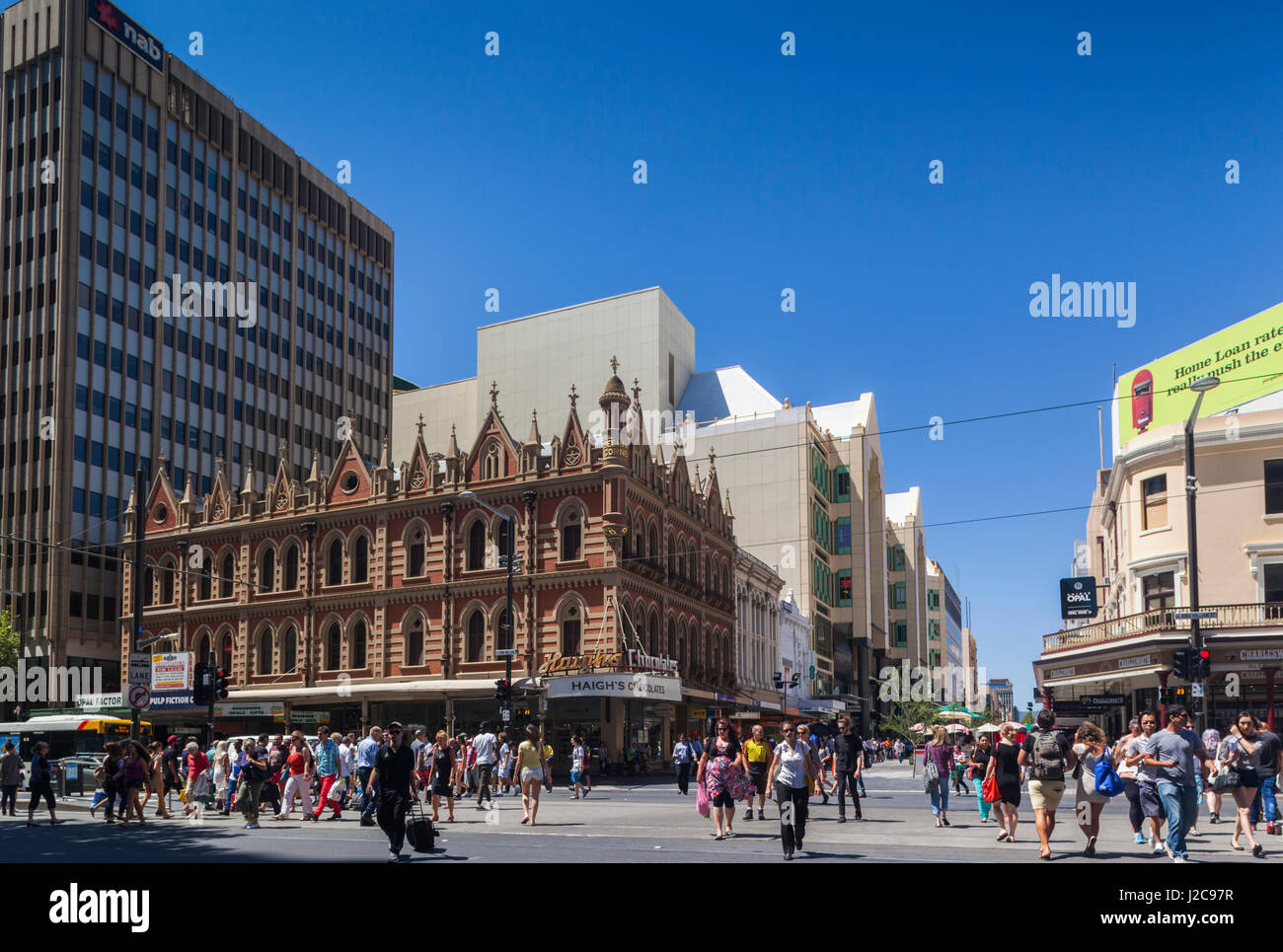 Rundle Street Adelaide Stock Photos & Rundle Street Adelaide Stock ...