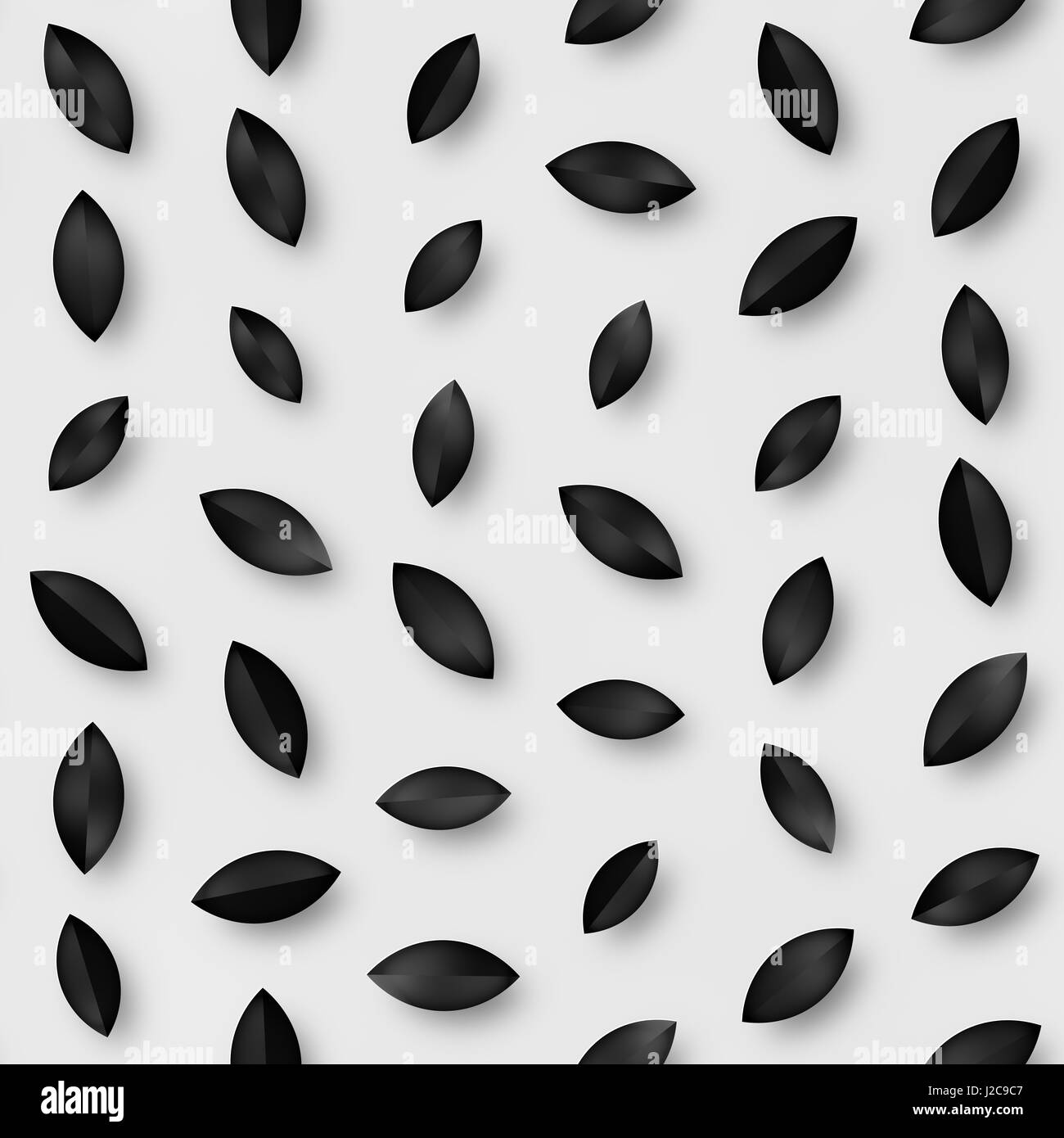 Scattered Geometric Shaded Shapes. Abstract Background Design. Stylish ...