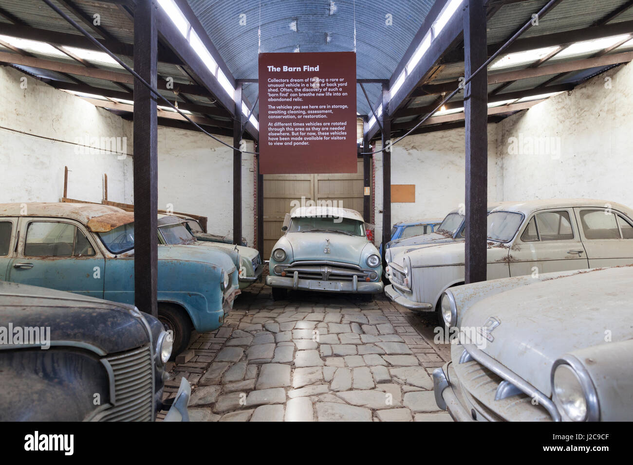 Australia, Adelaide Hills, Birdwood, National Motor Museum, unrestored ...