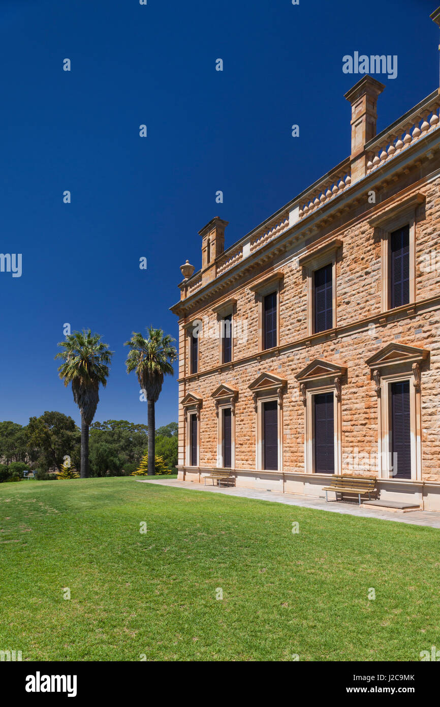 Australia, Clare Valley, Mintaro, Martindale Hall, 1880 mansion that ...