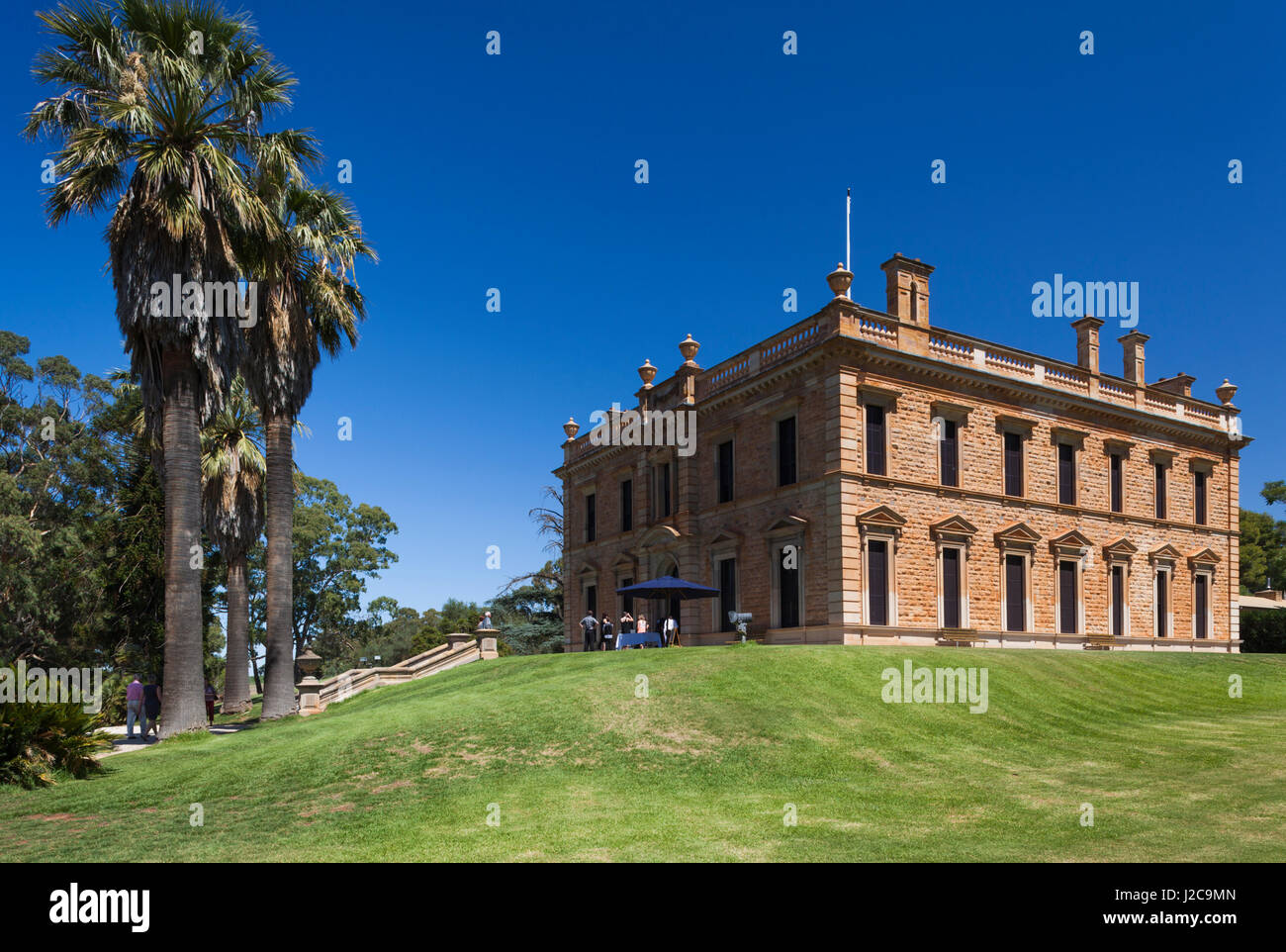 Australia, Clare Valley, Mintaro, Martindale Hall, 1880 mansion that ...