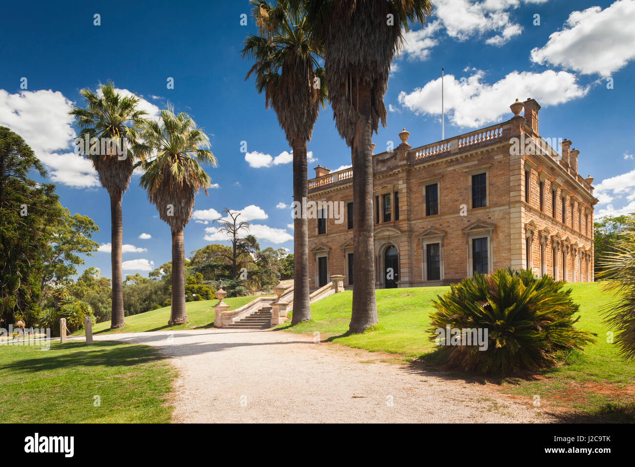 Australia, Clare Valley, Mintaro, Martindale Hall, 1880 mansion that ...