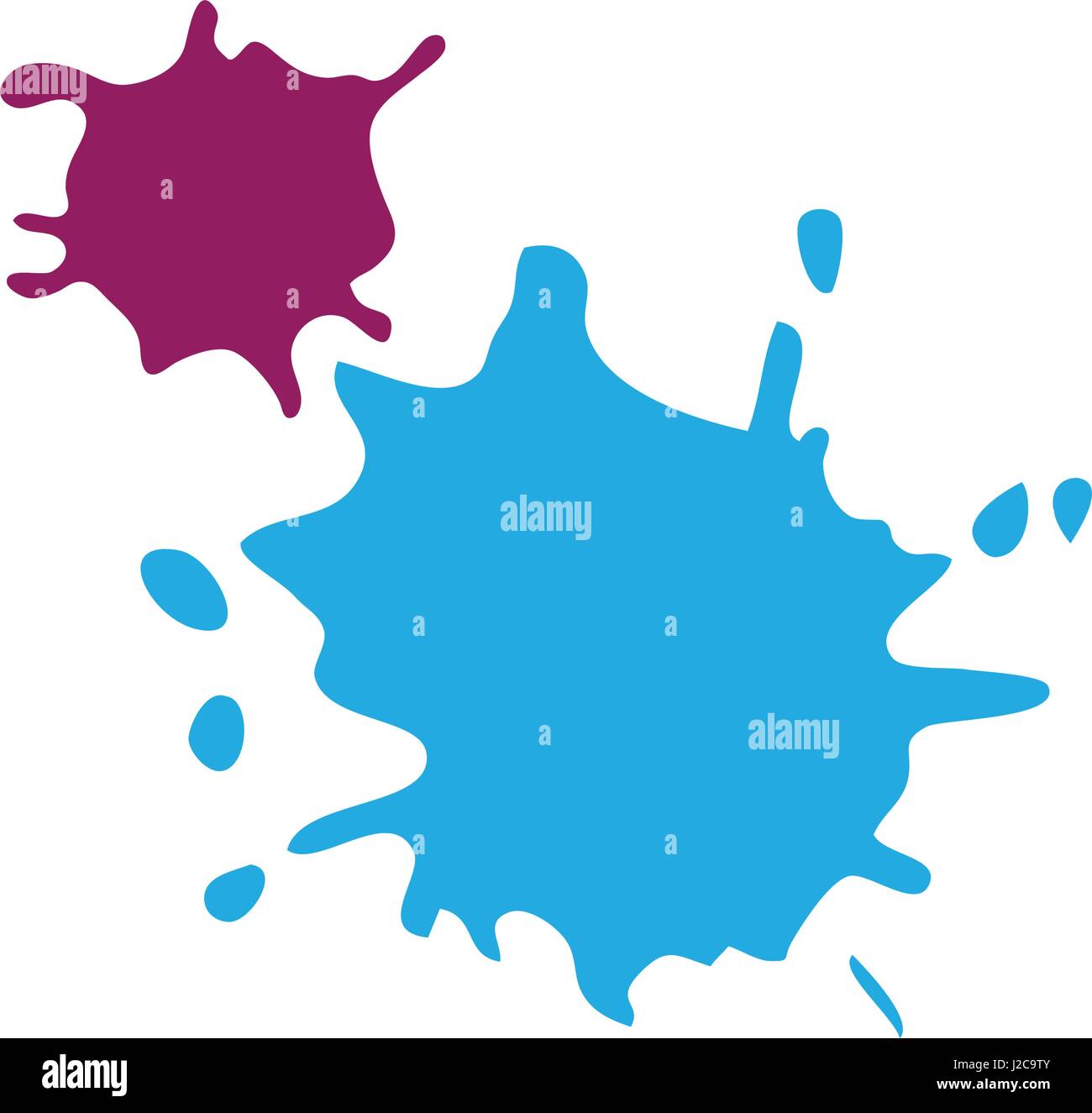 paint splash vector design Stock Vector Image & Art - Alamy