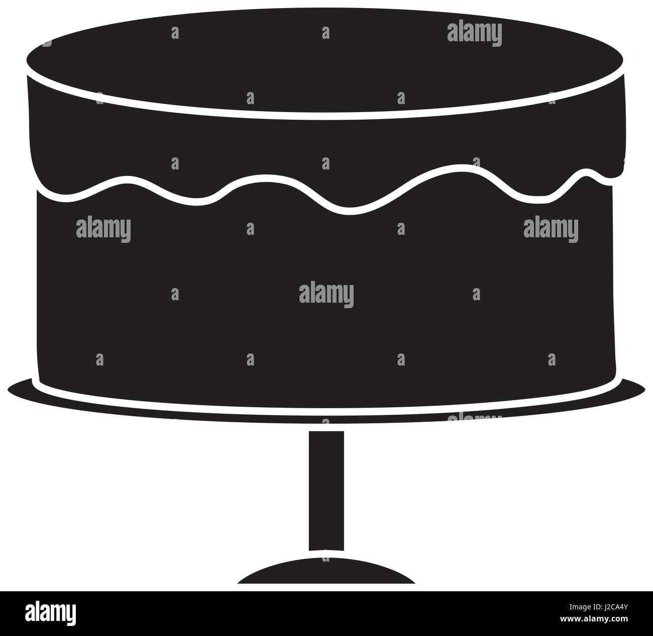 Cake vector design Stock Vector Image & Art - Alamy