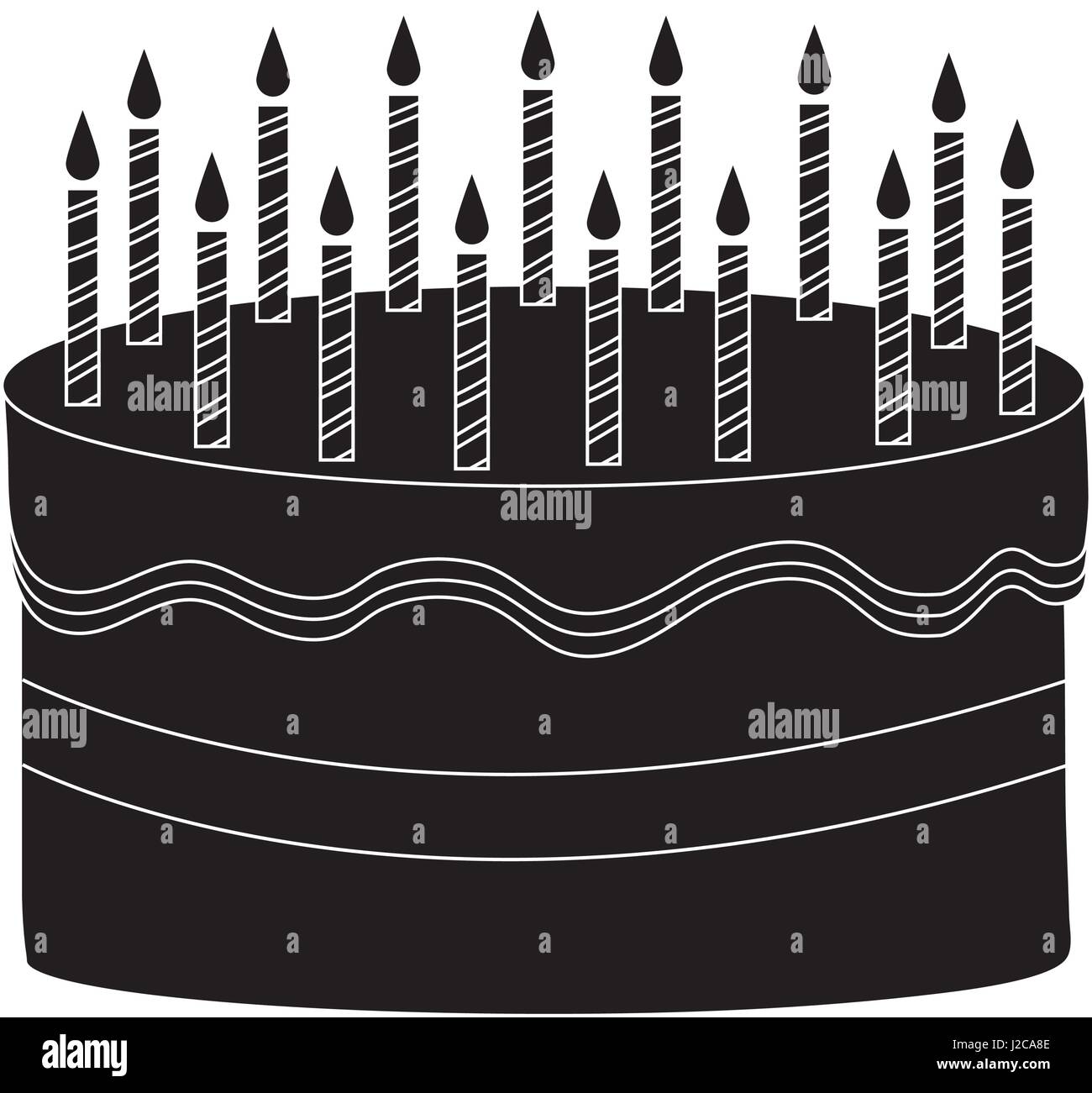 Cake vector design Stock Vector Image & Art - Alamy