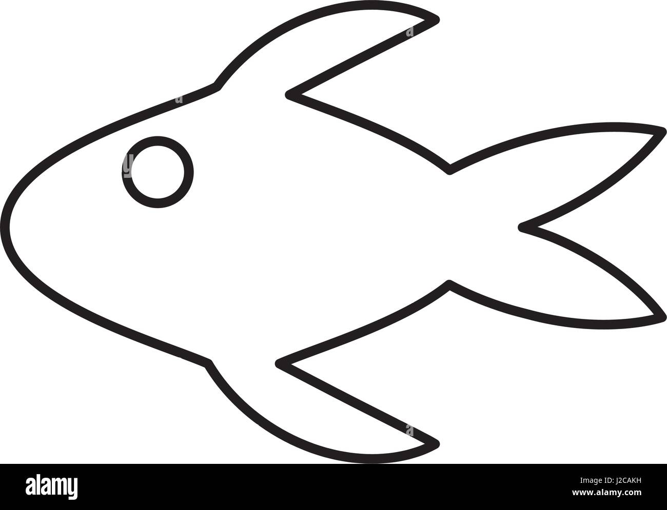 Fish swimming vector illustration icon Stock Vector Image & Art - Alamy