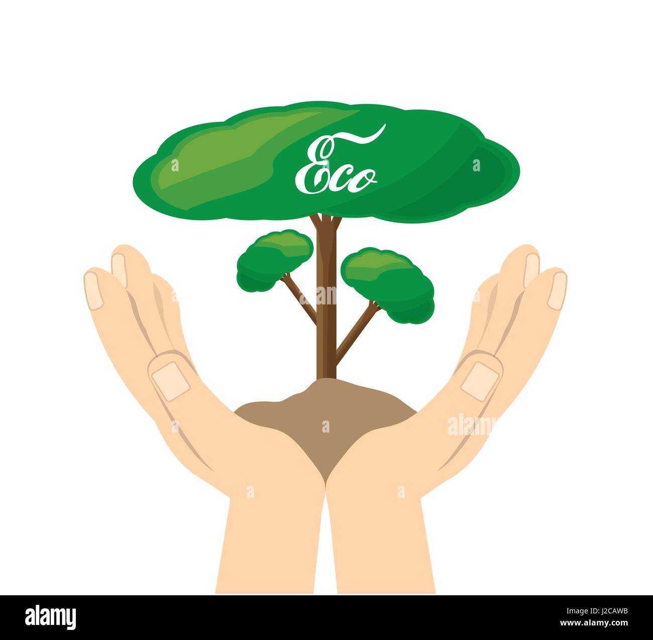 save the plants for the planet conservation Stock Vector Image & Art ...