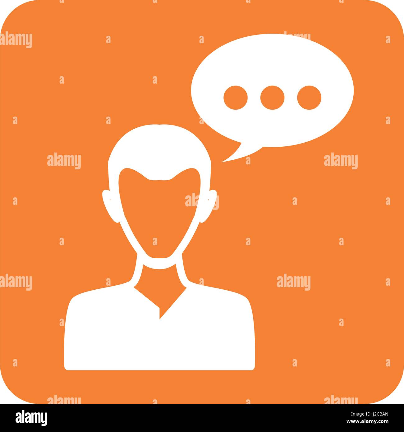Male profile faceless Stock Vector Image & Art - Alamy