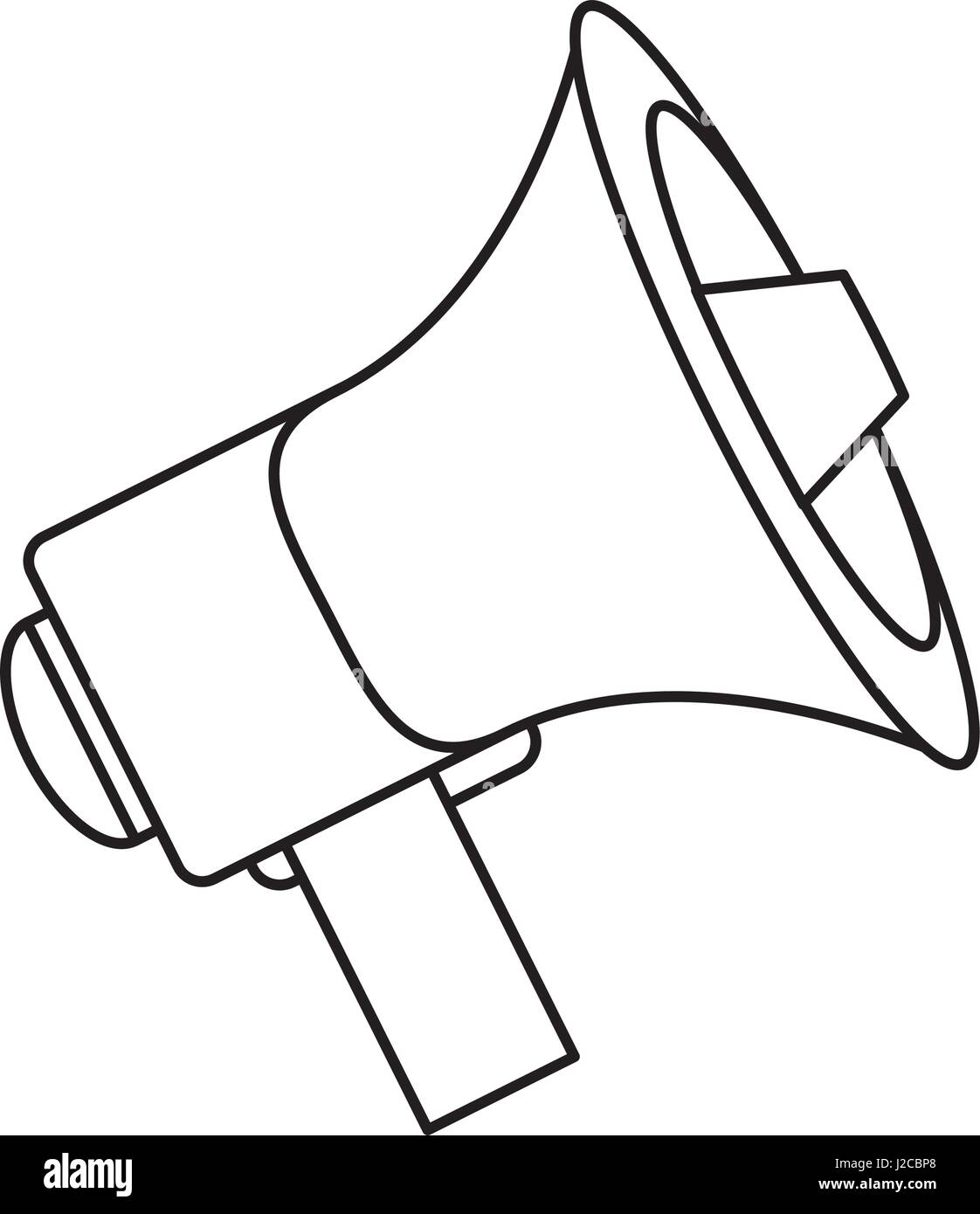 Bullhorn social media Stock Vector Image & Art - Alamy
