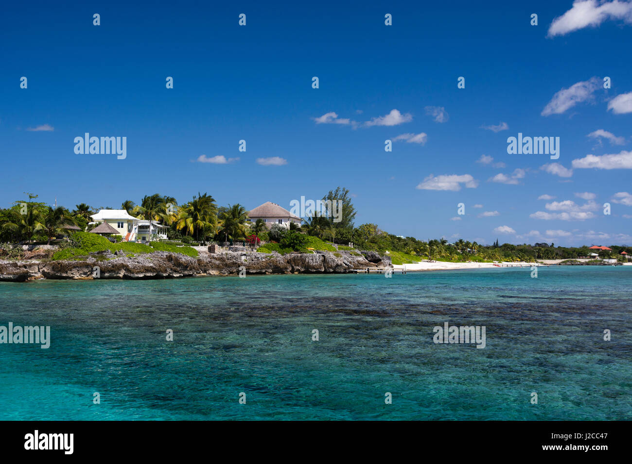 Spotts beach, Grand Cayman, Cayman Islands Stock Photo - Alamy