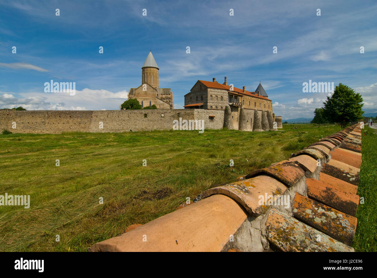 Cathedral of Alaverdi Monastery, Kakheti, Georgia Stock Photo - Alamy