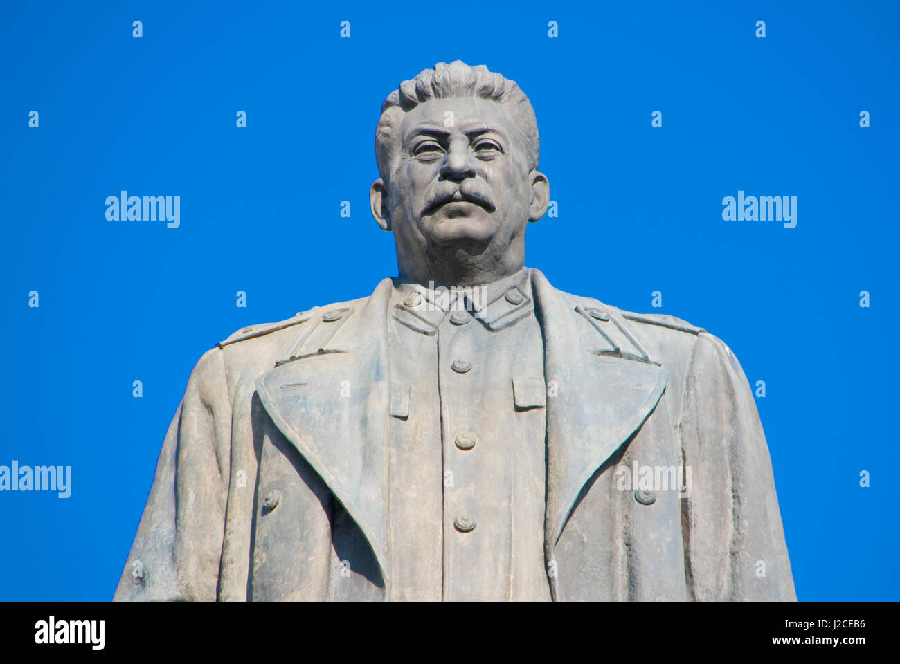 Statue of Joseph Stalin. Stalin Square, Gori, Georgia Stock Photo - Alamy