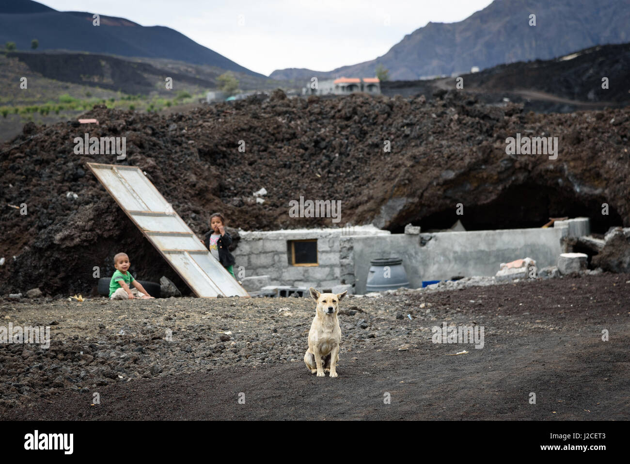 Cape Verde, Fogo, Santa Catarina, At the last outbreak in 2015 ...