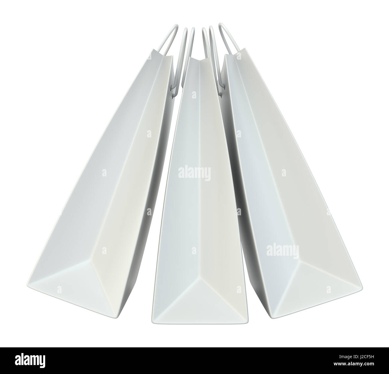 Paper bag template set blank white hi-res stock photography and images ...