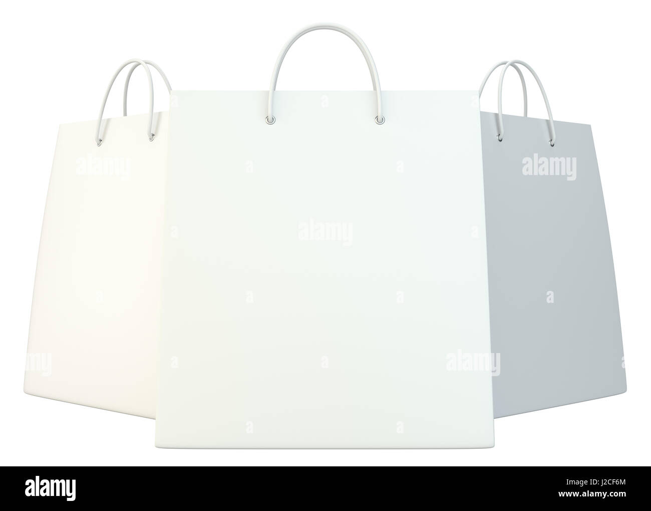 Paper bag template set blank white hi-res stock photography and images ...