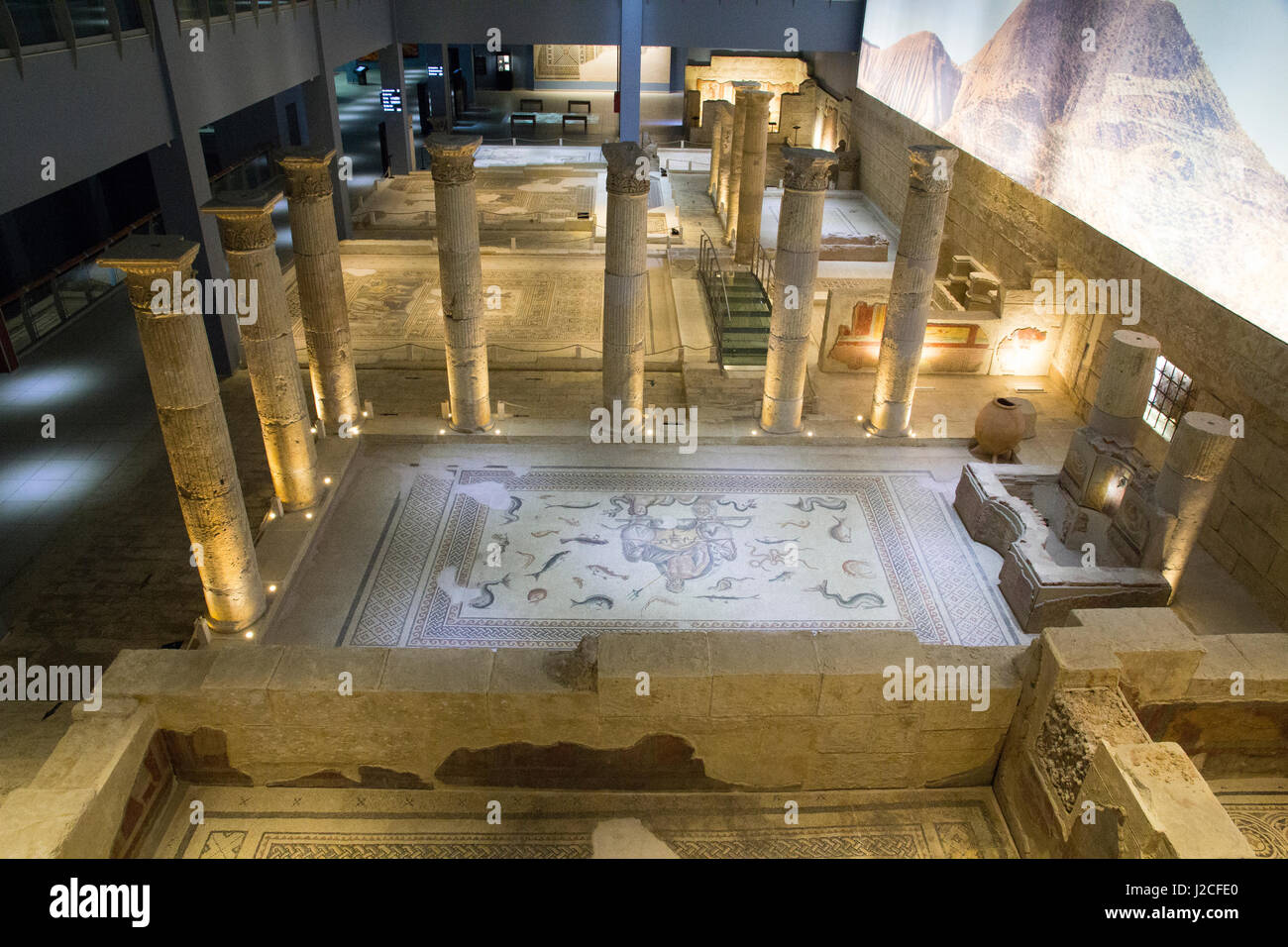 Zeugma mosaic museum hi-res stock photography and images - Alamy