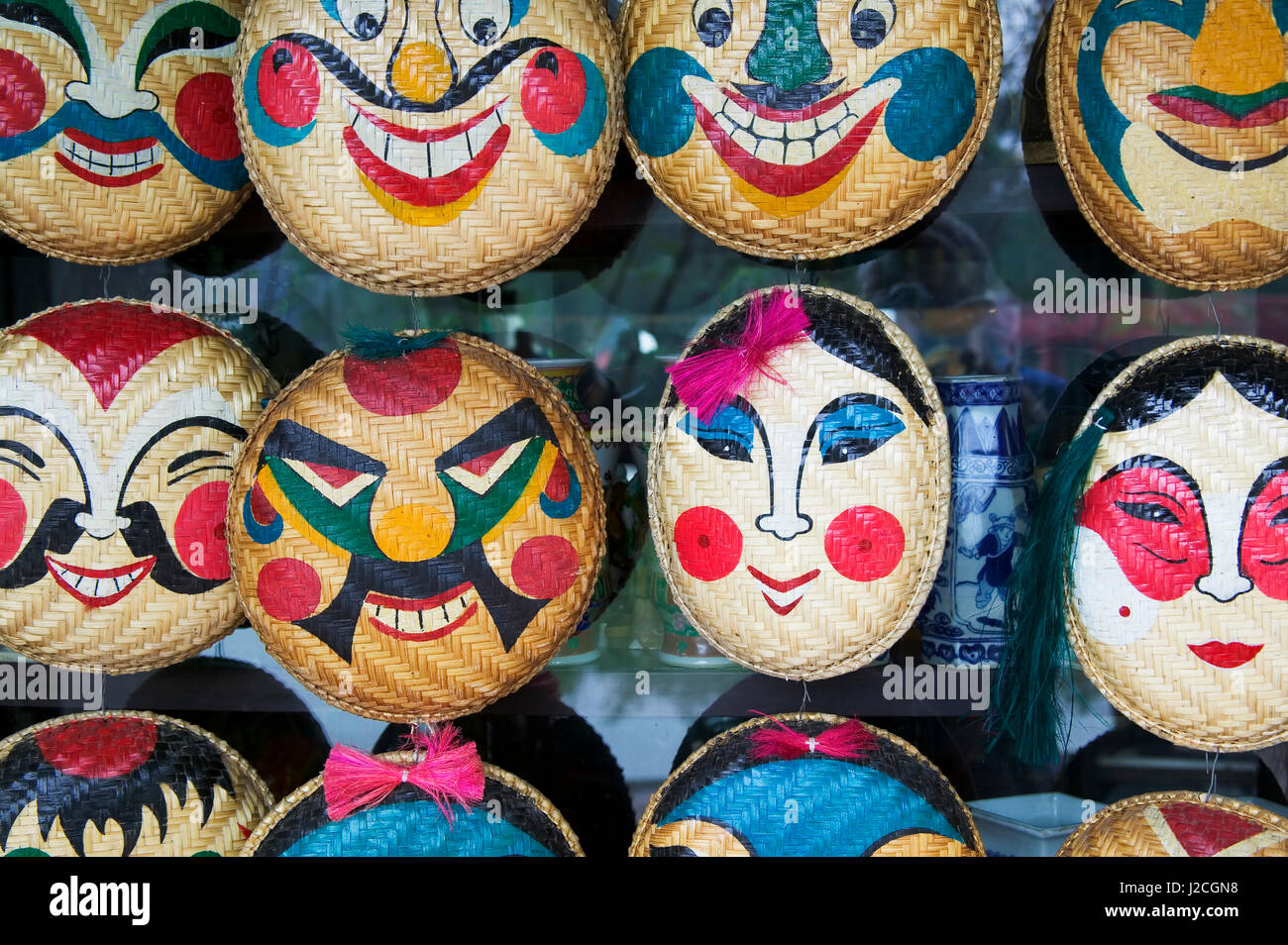 North Vietnam Hanoi Masks in Hanoi market Stock Photo - Alamy