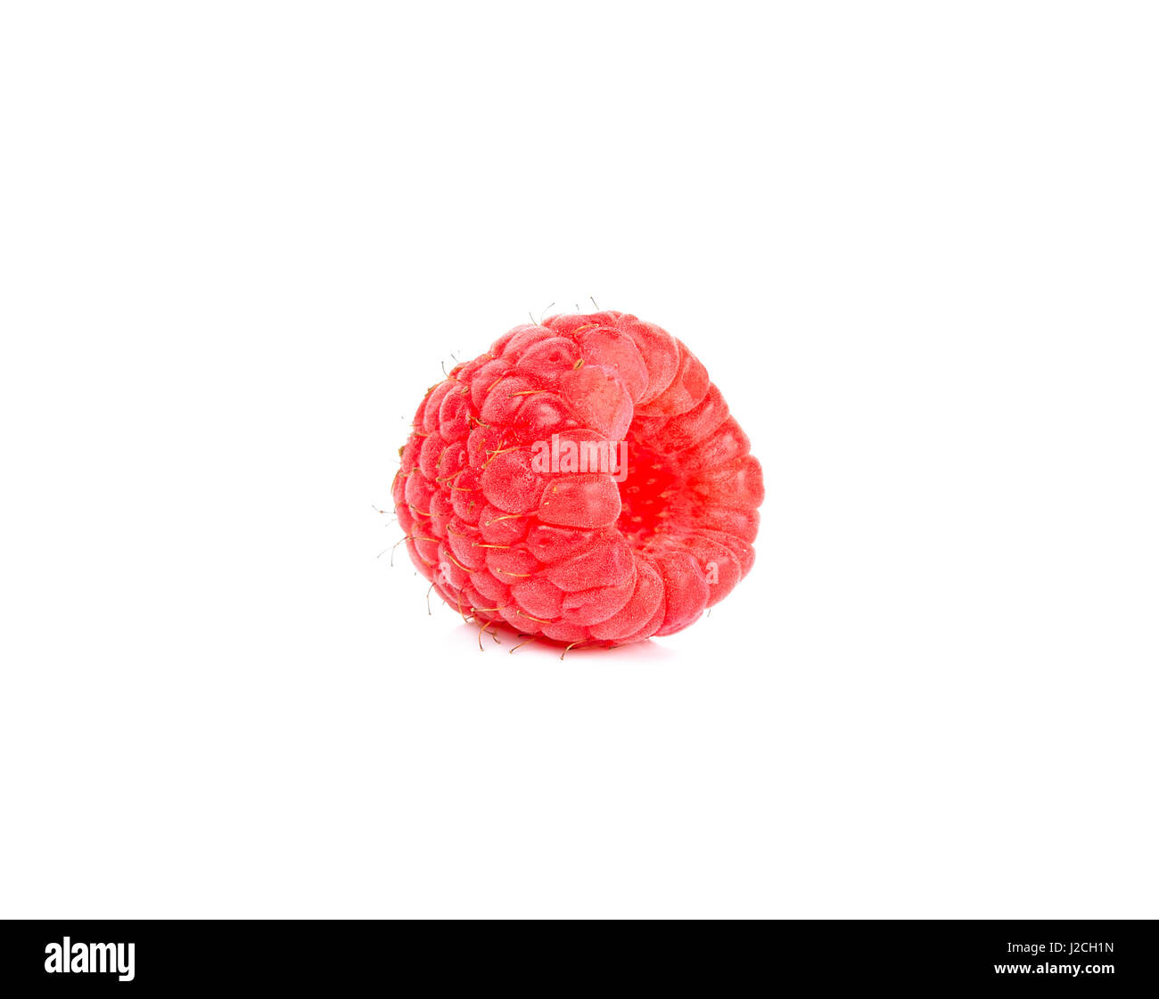 raspberry isolated on the white background Stock Photo - Alamy