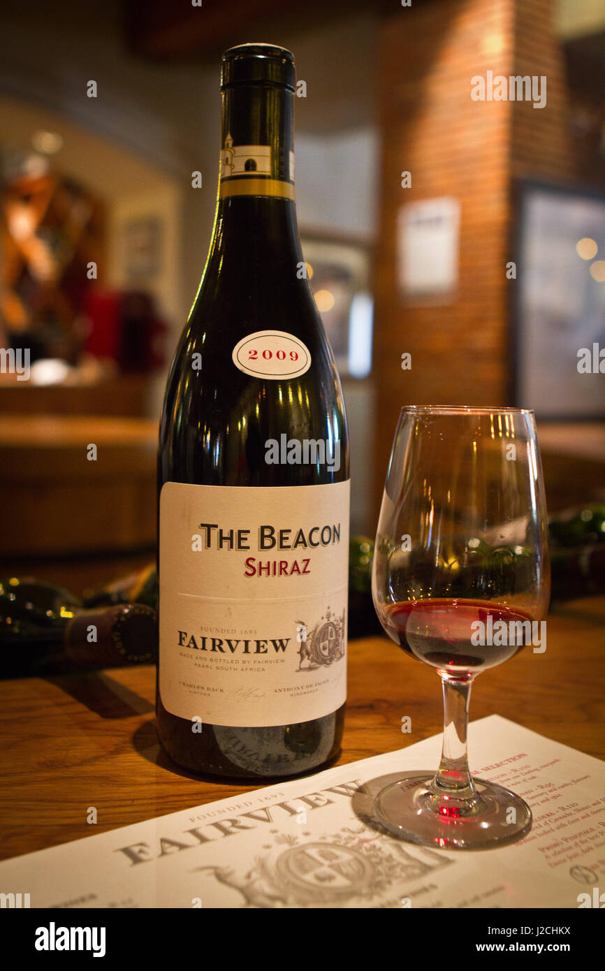 South Africa, Western Cape, Cape, Stellenbosch, The Beacon Shiraz ...