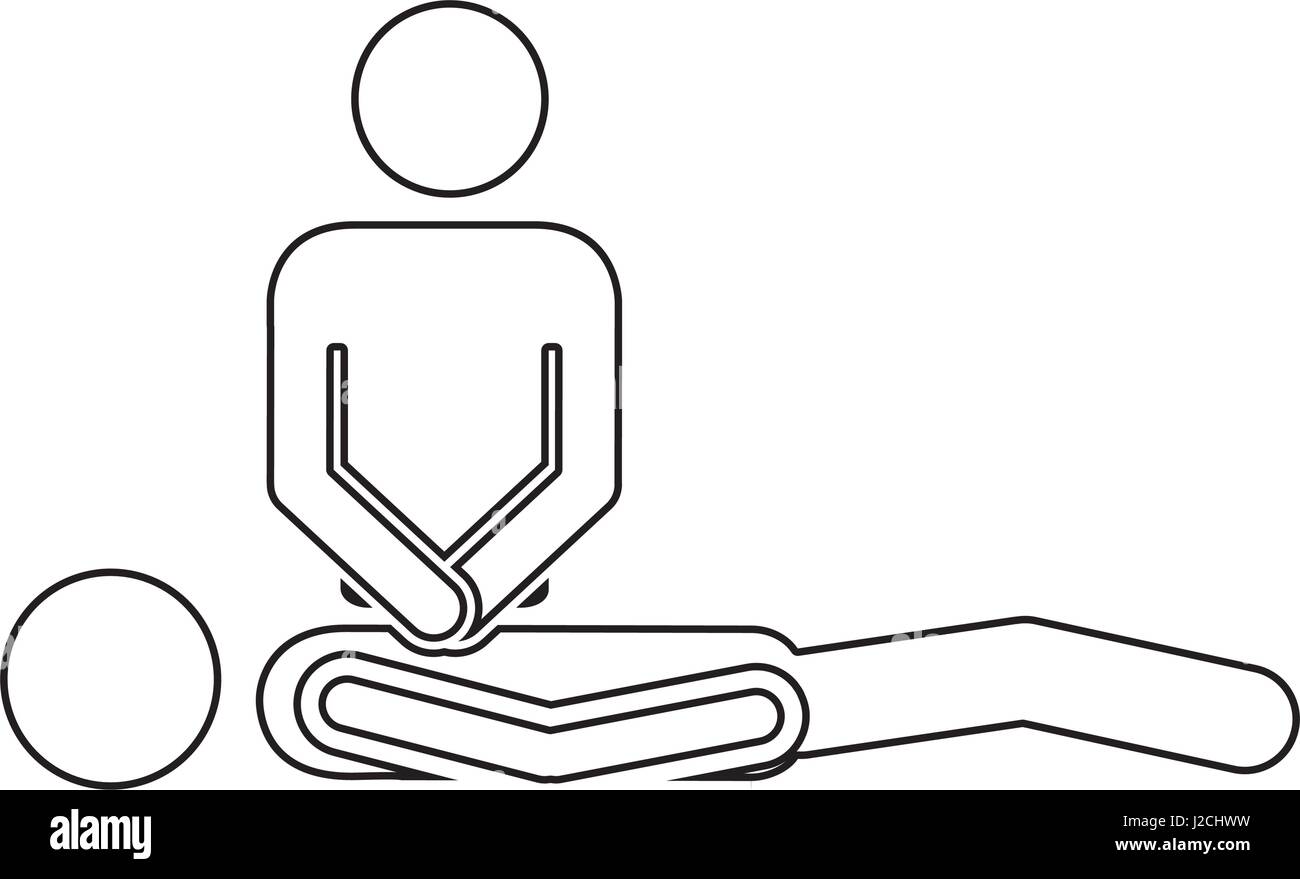 The rescuer Stock Vector Images - Alamy