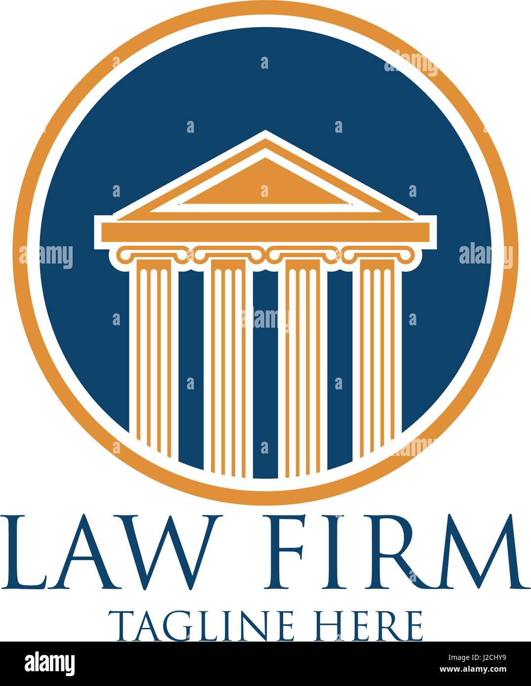 law firm logo with text space for your slogan / tagline, vector ...