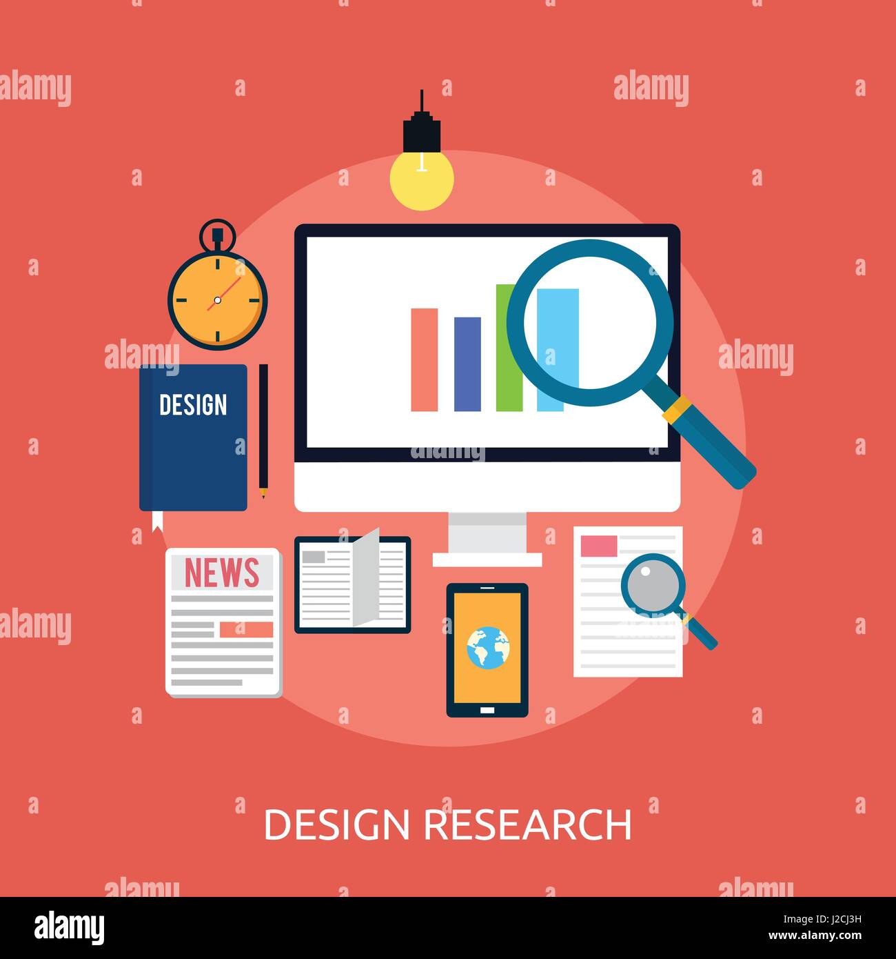 Great flat illustration concept icon and use for design, development ...