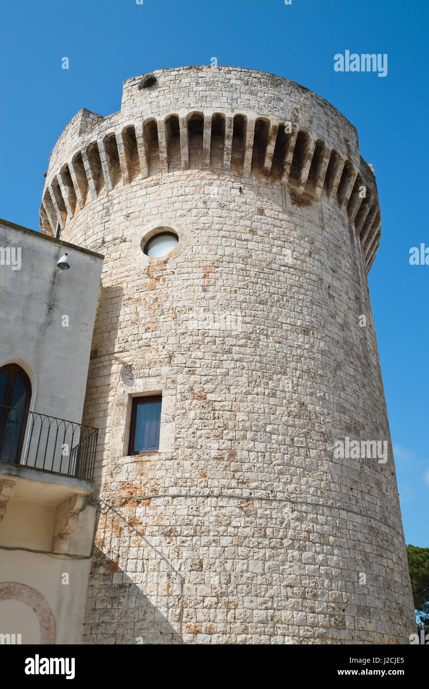 Castle of Conversano. Puglia. Italy Stock Photo - Alamy