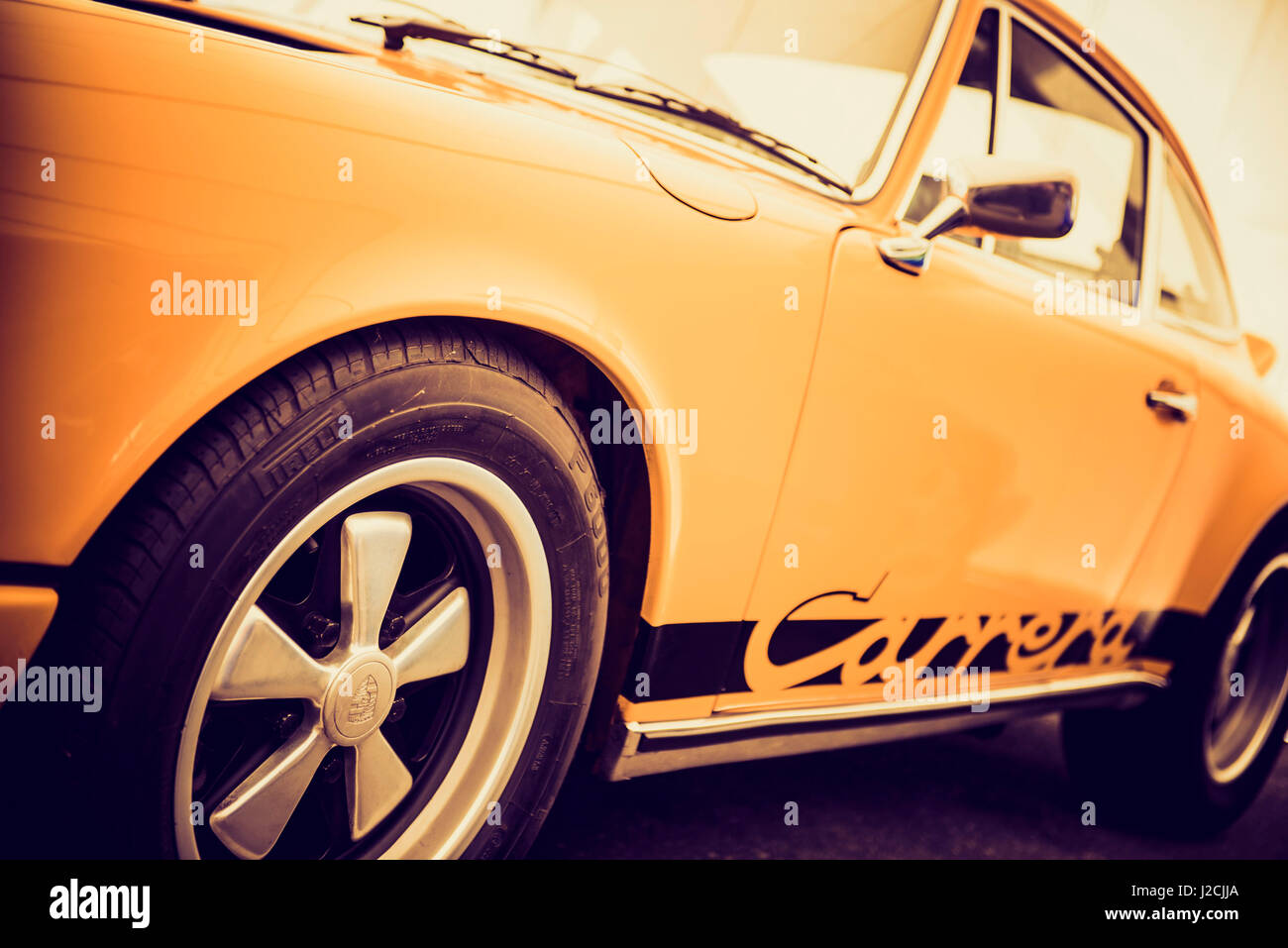 Classic Porsche Carrera RS Stock Photo - Alamy