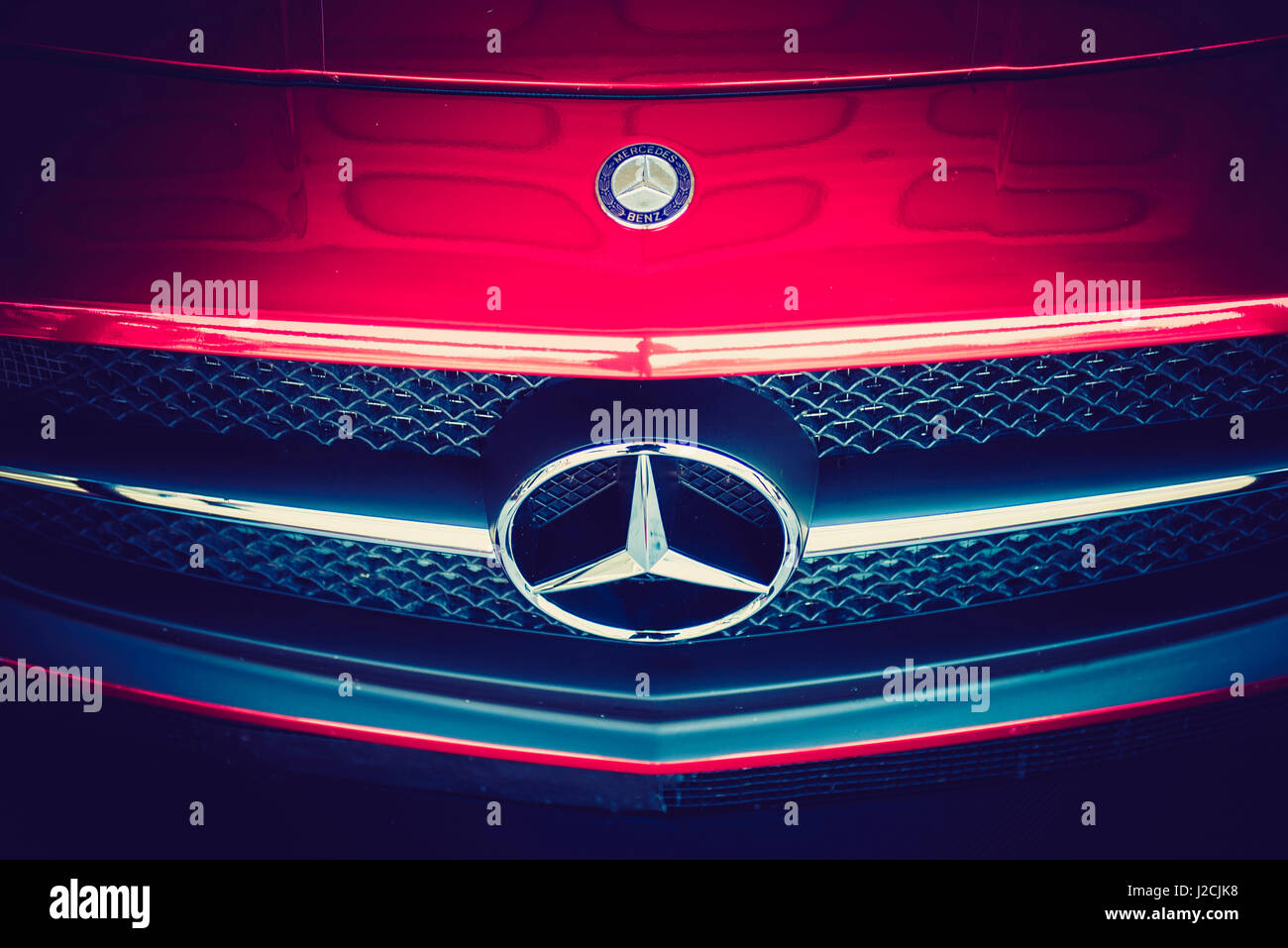 Mercedes SLS AMG GT3 Front Stock Photo - Alamy