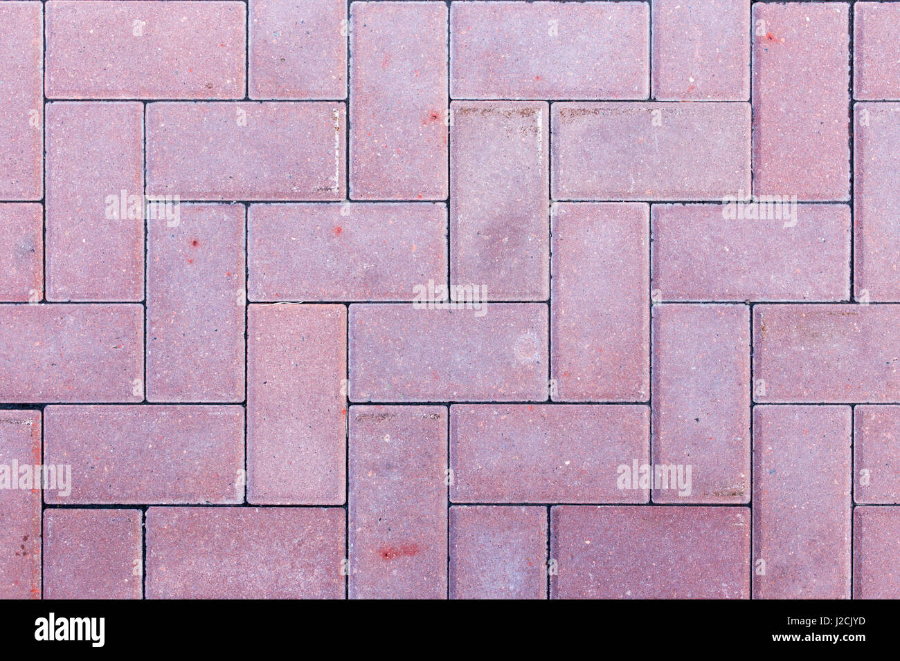Brick pavement tile, top view. Urban texture as background Stock Photo ...