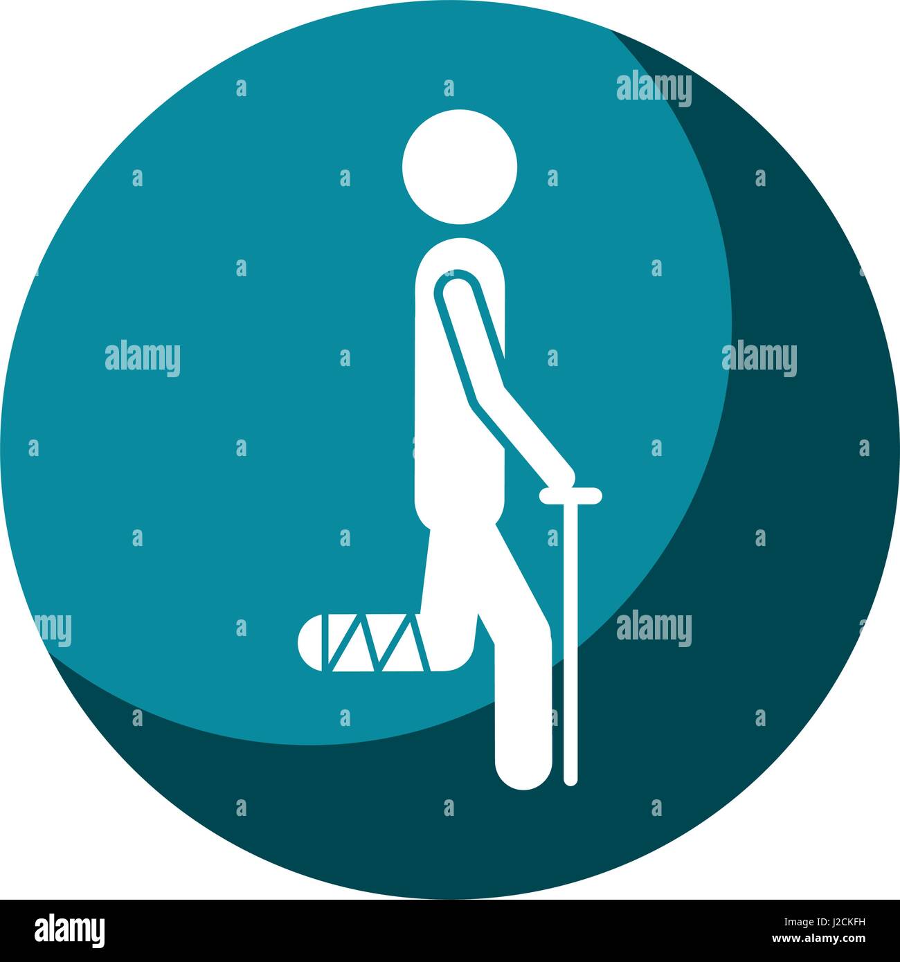 Sick ill bandaged Stock Vector Images - Alamy