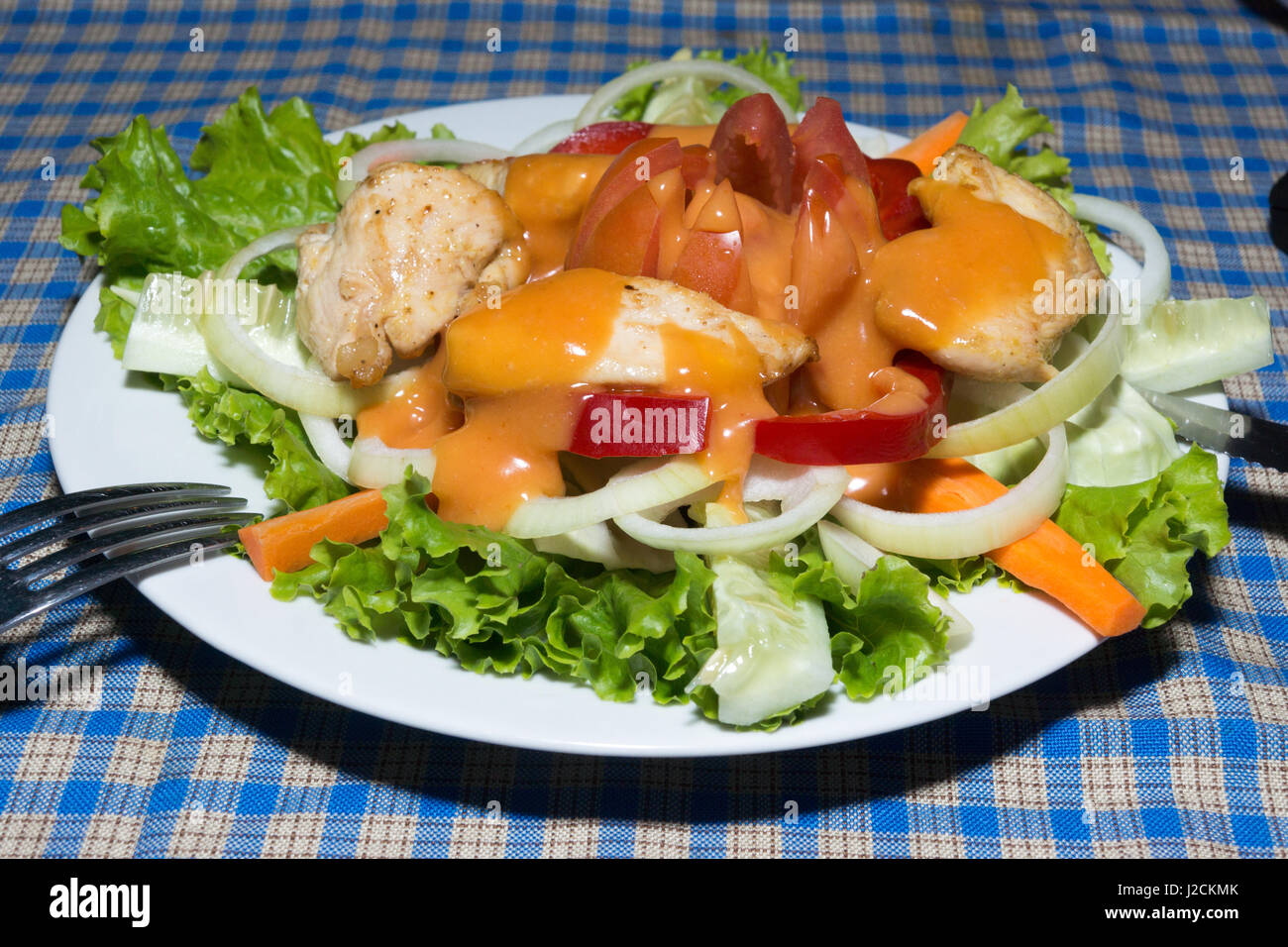 Indonesia, Java Timur, dinner is served Stock Photo - Alamy