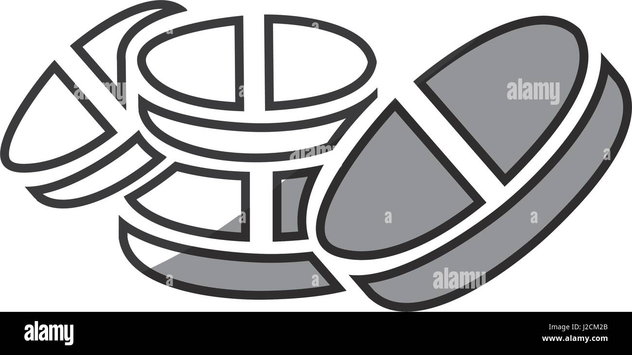 grayscale silhouette with symbol of pills Stock Vector Image & Art - Alamy