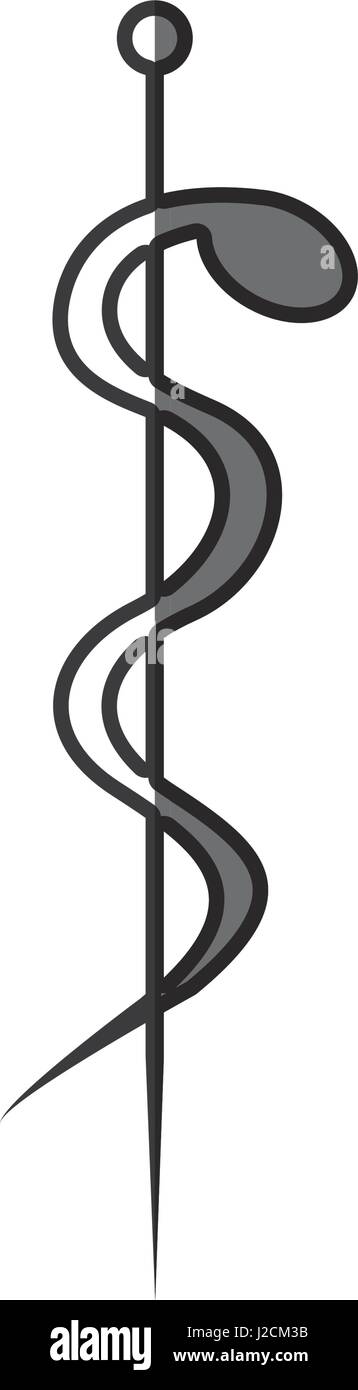 Serpent entwined hi-res stock photography and images - Alamy