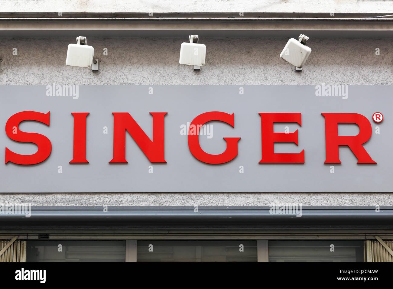 Singer Sewing Machine Logo