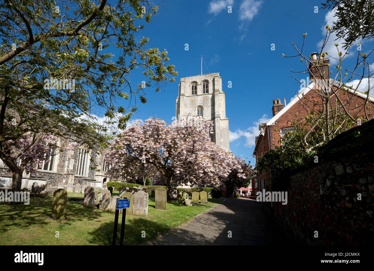 St Michael's Church Beccles Suffolk England Stock Photo - Alamy