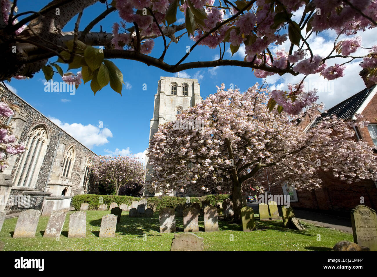 St Michael's Church Beccles Suffolk England Stock Photo - Alamy
