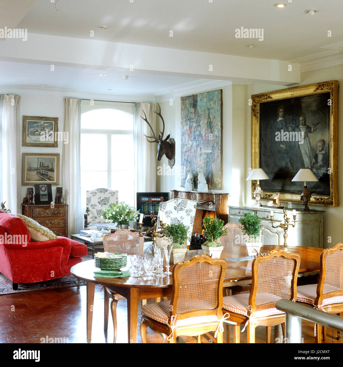 Stag head hi-res stock photography and images - Alamy