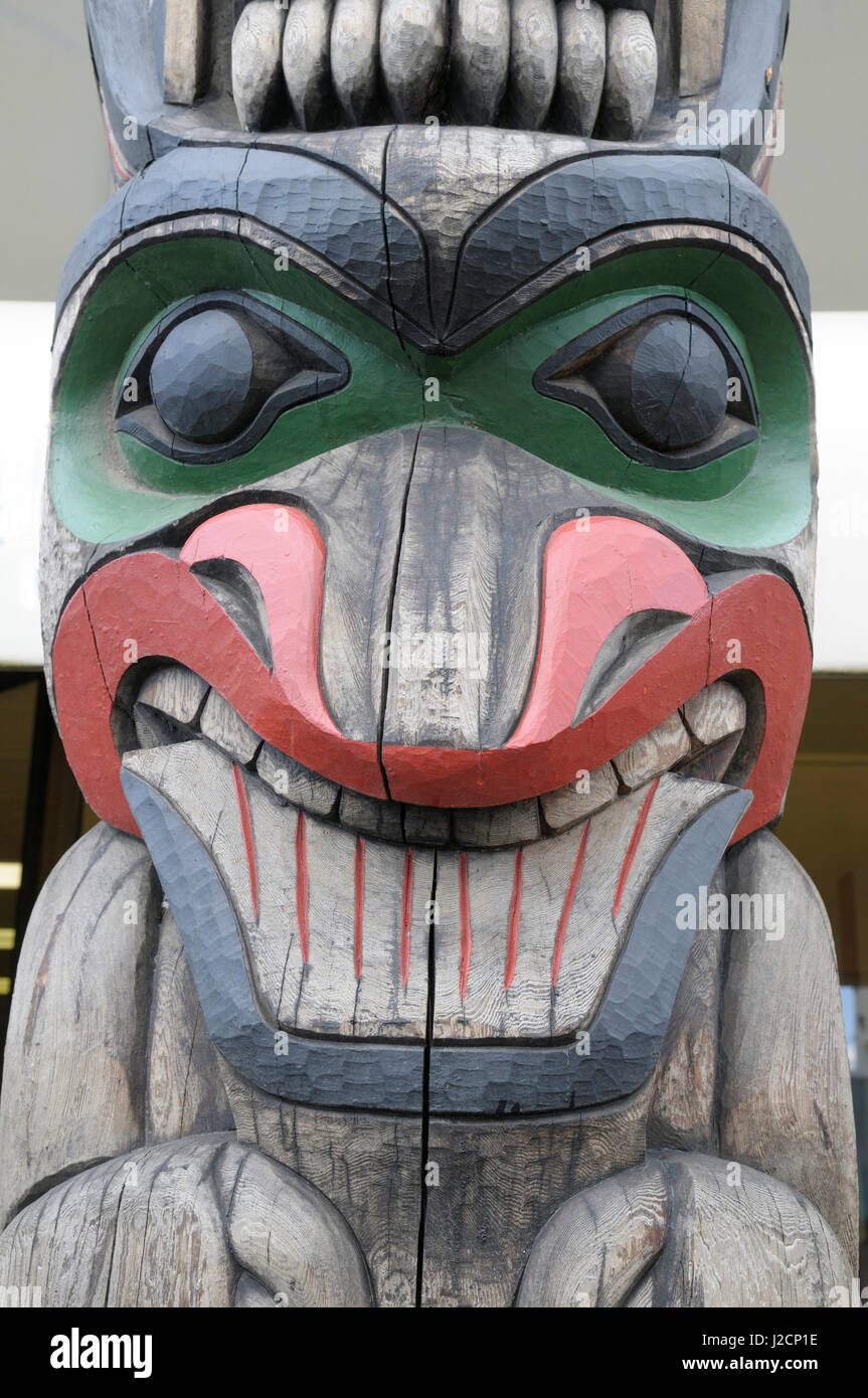 Spirit Bear Totem Pole