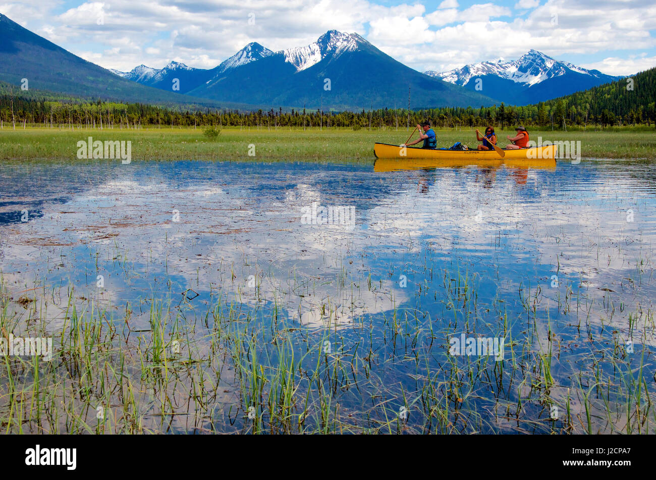 Bowron Lake Provincial Park is a chain of lakes that offers a ...