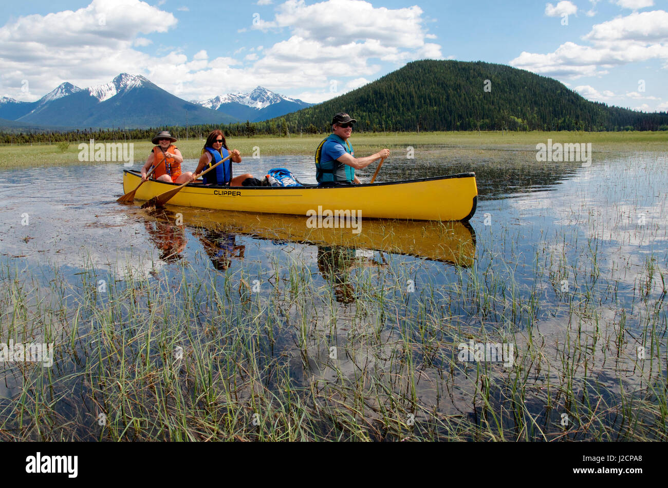 Bowron Lake Provincial Park is a chain of lakes that offers a ...