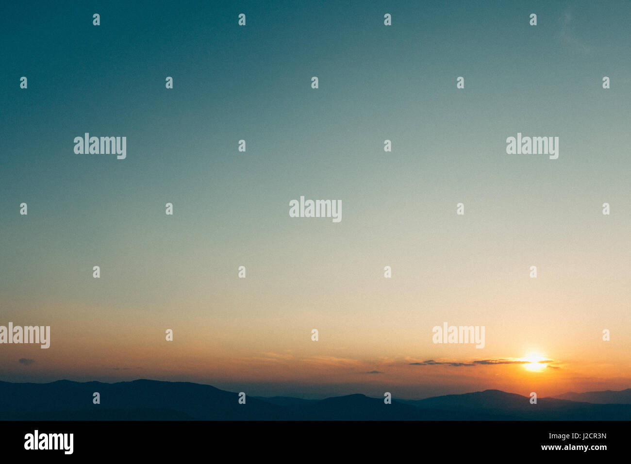 Blue sky and clouds with pastel filter hi-res stock photography and ...