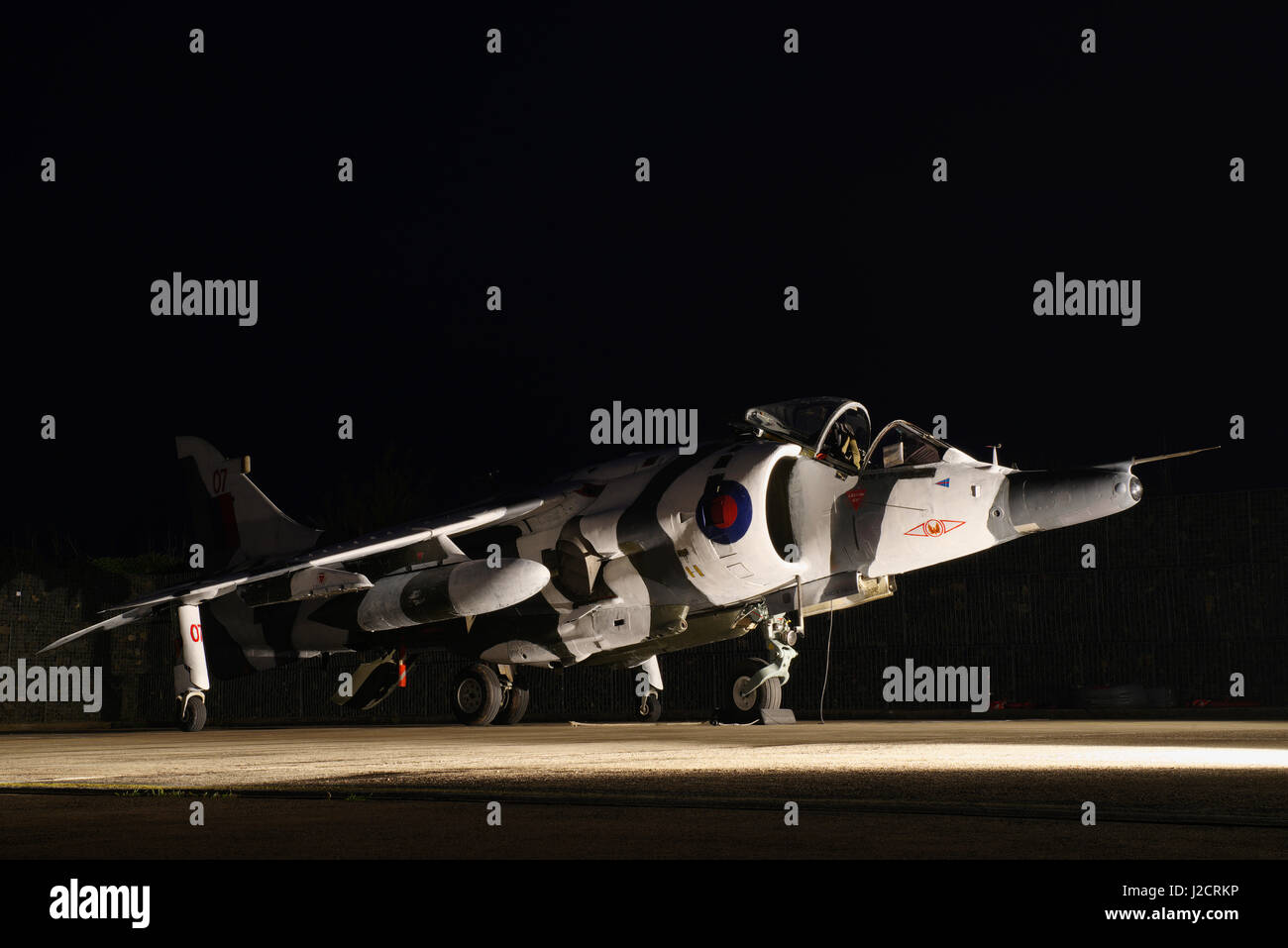 Harrier GR 3, at RAF Cosford Stock Photo - Alamy