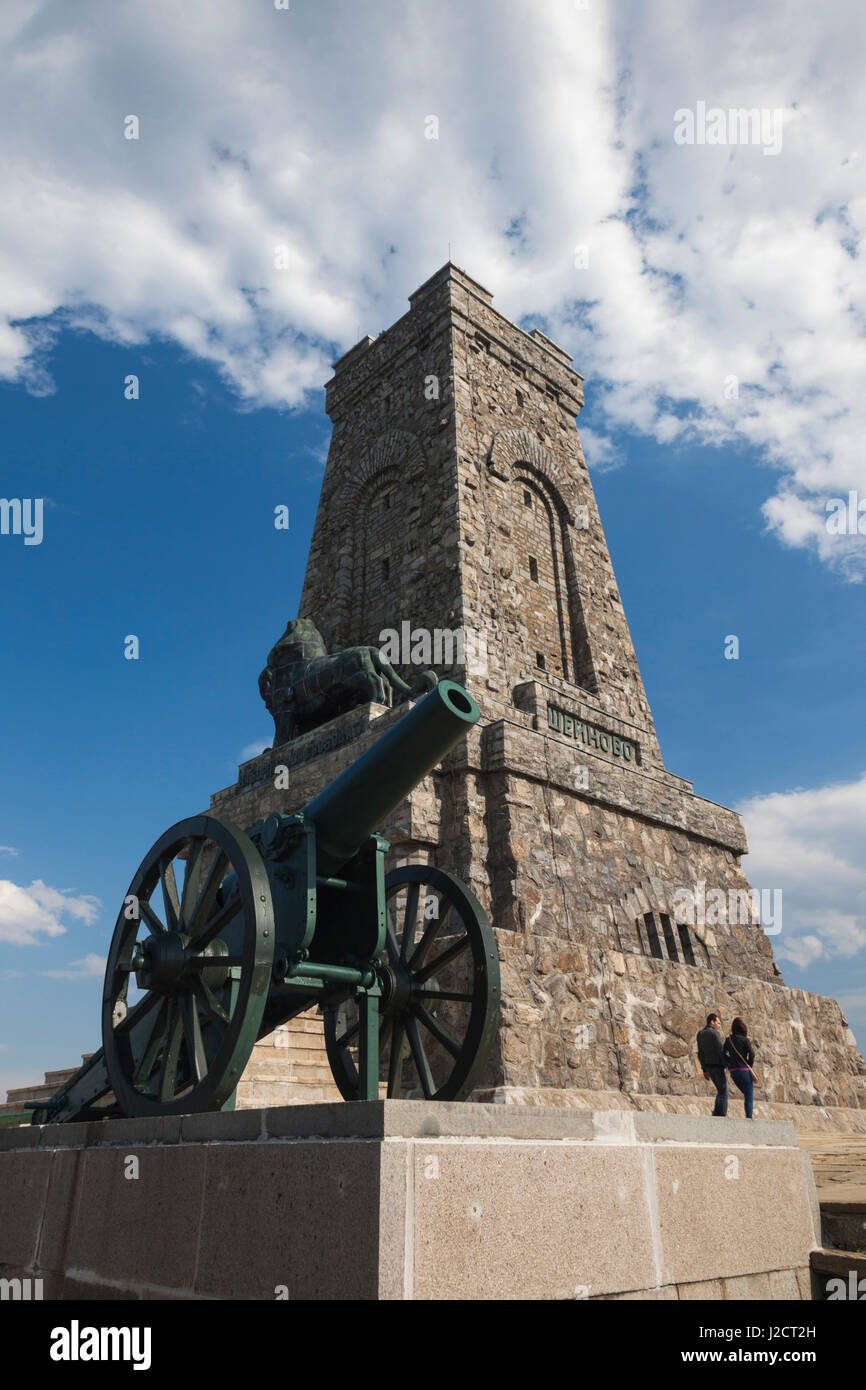 Bulgaria, Central Mountains, Shipka, Shipka Pass, Freedom Monument ...