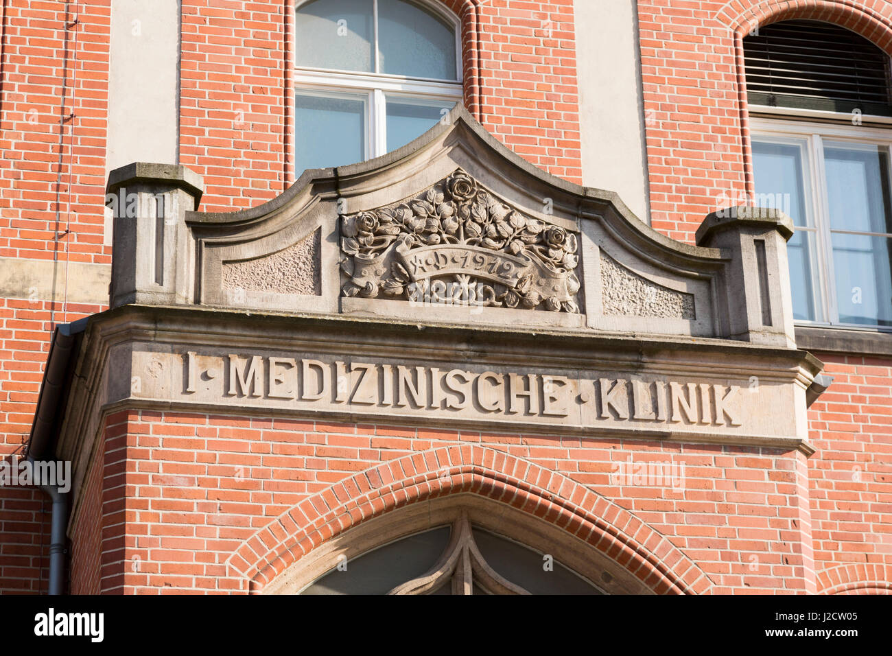 Germany, Berlin. Medical Clinic at The Charite, Universitatsmedizin ...