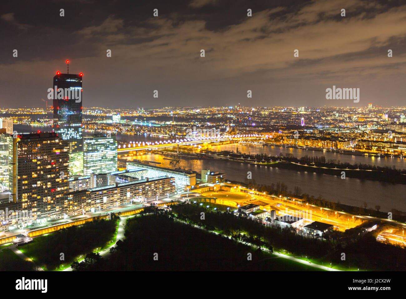 Vienna aerial water tower hi-res stock photography and images - Alamy